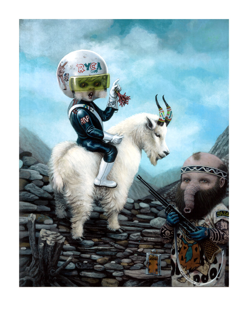 INSIDE THE ROCK POSTER FRAME BLOG: Matt Gordon Mountain High Art Print ...