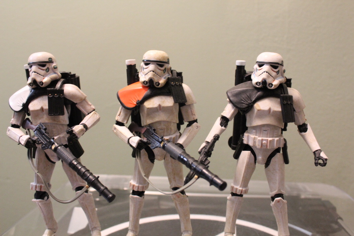 Child Sized Coffin: Star Wars: The Black Series: Sandtrooper Commander