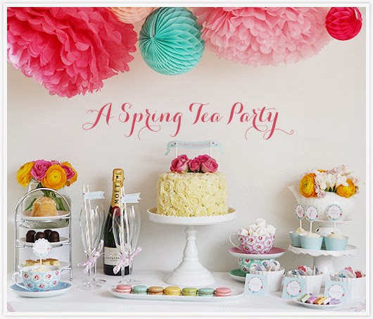 Paper and Party Love: A Spring Tea Party
