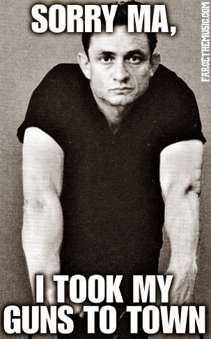 Farce the Music: Buff Johnny Cash