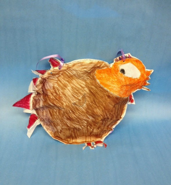Ms. C's Artroom: 3D Stuffed Turkey Thanksgiving Art Lesson