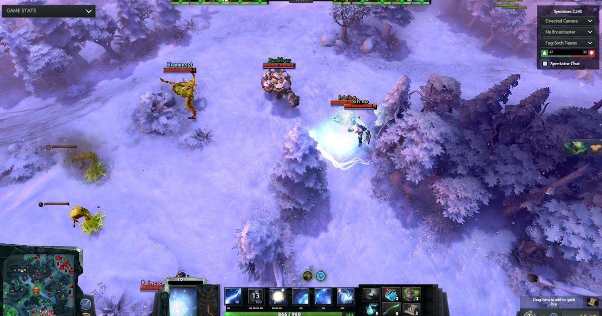 Winter Terrain | Dota 2 Mods