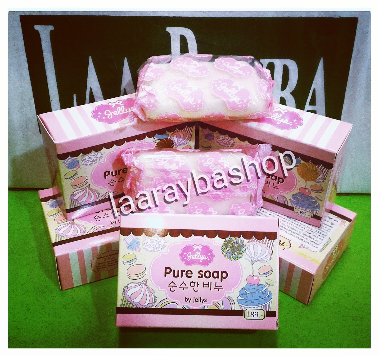 Laa Rayba Shop: SABUN JELLY PURE SOAP ORI THALAND