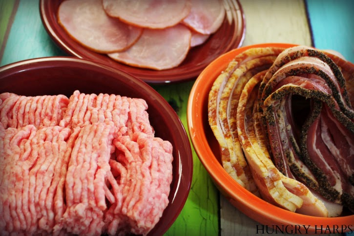 Hungry Harps: Triple Bacon Meatballs {Bacon Lovers}