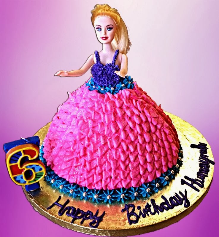 The Baking Channel: Barbie Doll Cake