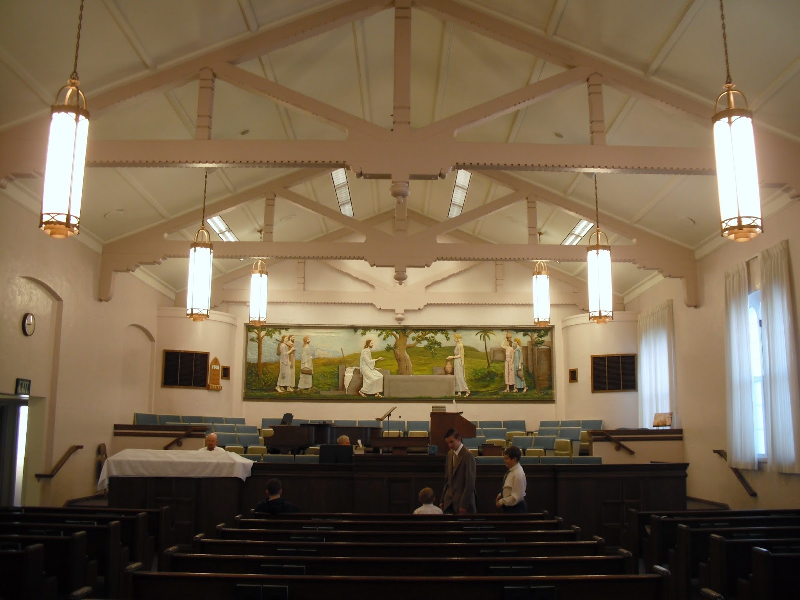 Historic LDS Architecture: Tremonton First Ward: Chapel Interior