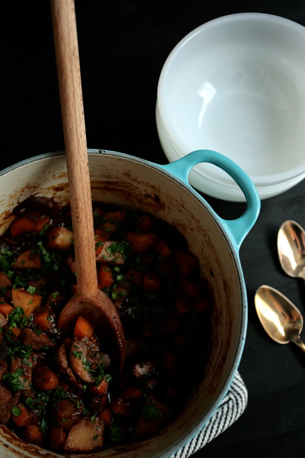 Gather and Hunt: Bourbon & Stout Beef Stew