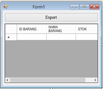 Tutorial VB.Net #26: Cara Export Data Datagridview ke Microsoft Excel | priacoding