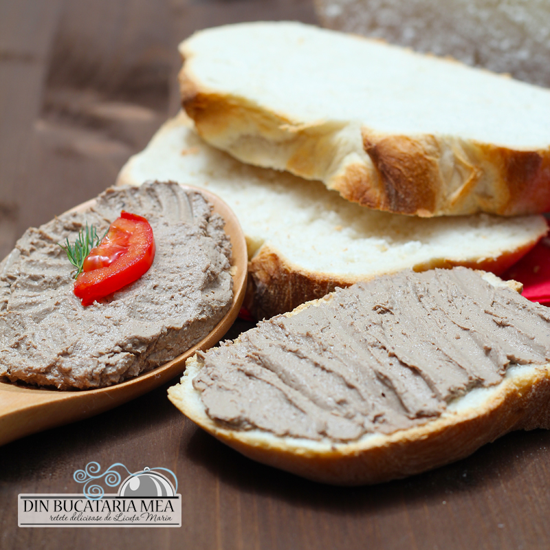 Din bucătăria mea: Pate de ficat facut in casa