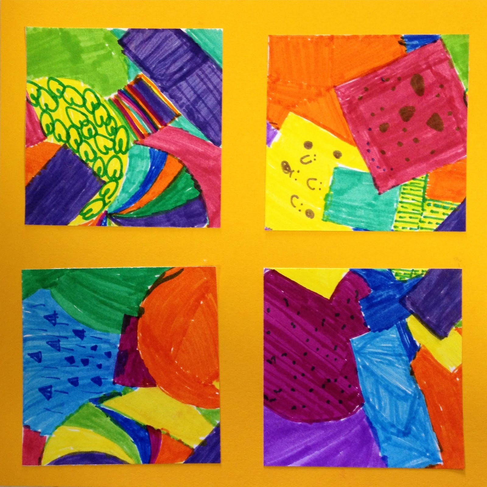 Art With Aubrey: Sonia Delaunay inspired