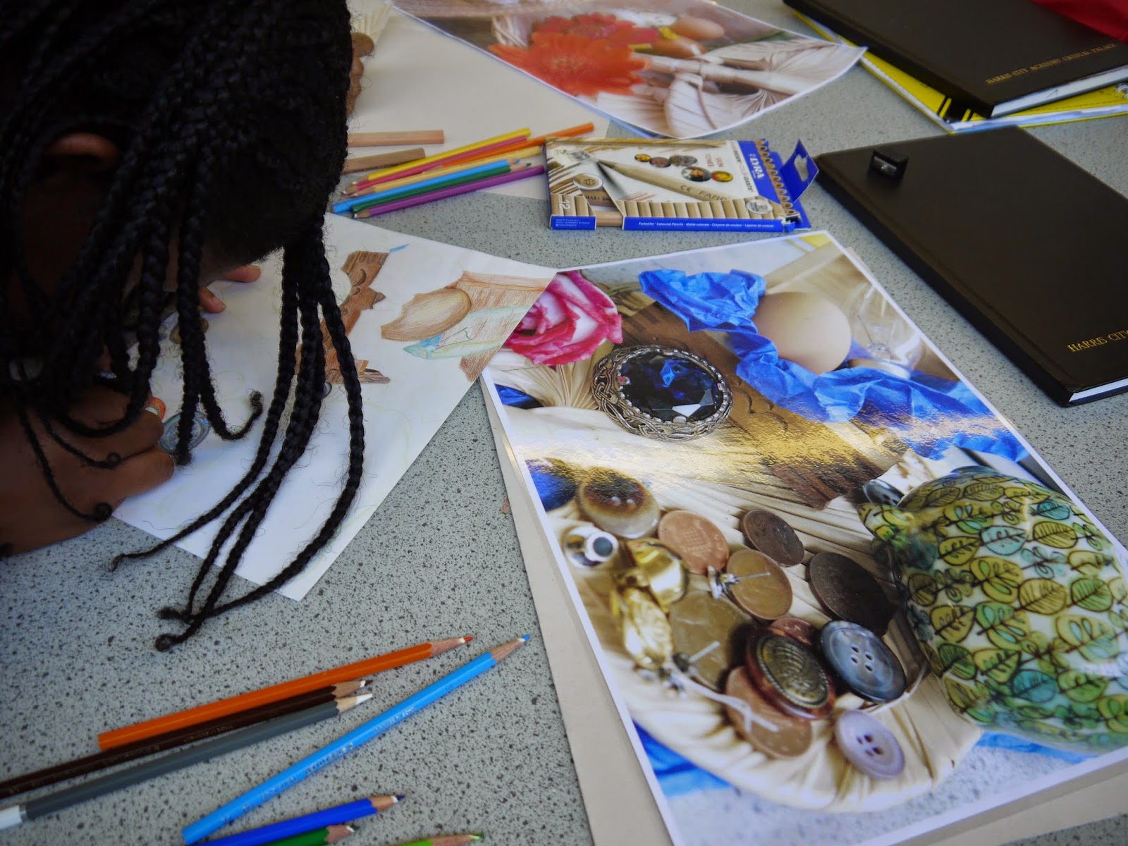 HCACP Art Department : Through the studio window...Year 10 Safely ...