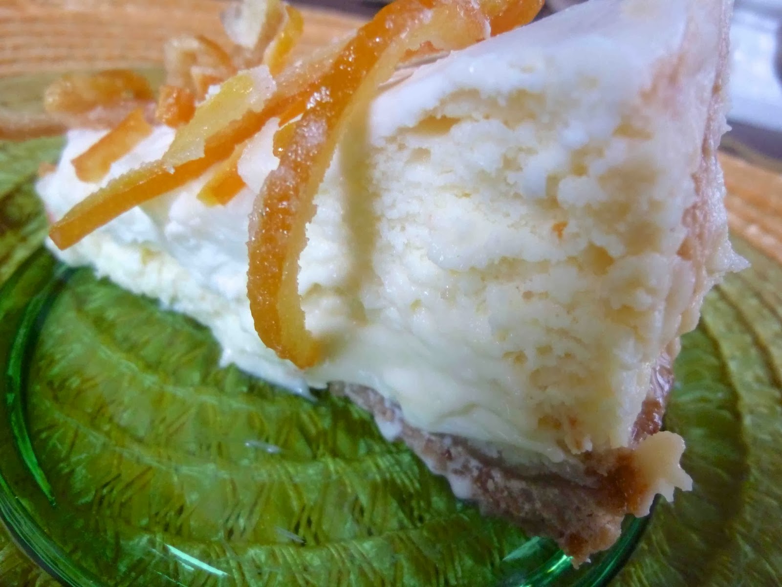 Minneola Cheesecake with Amaretti Crust – Diary of a Mad Hausfrau