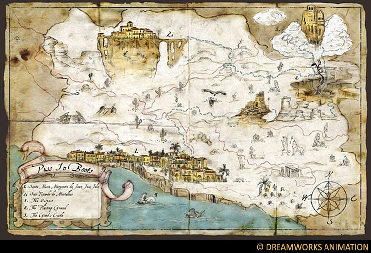 Living Lines Library: Puss in Boots (2011) - Props