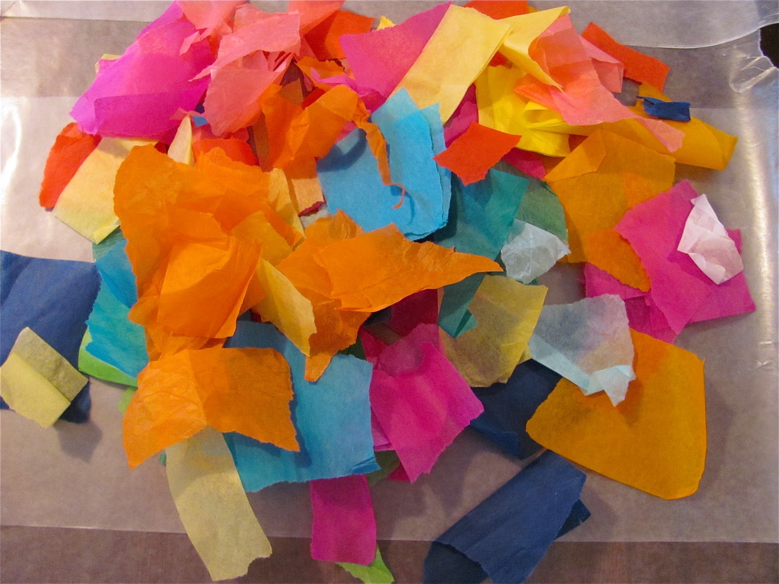 The Chocolate Muffin Tree: Tissue Paper Mache Easter Egg Sculptures