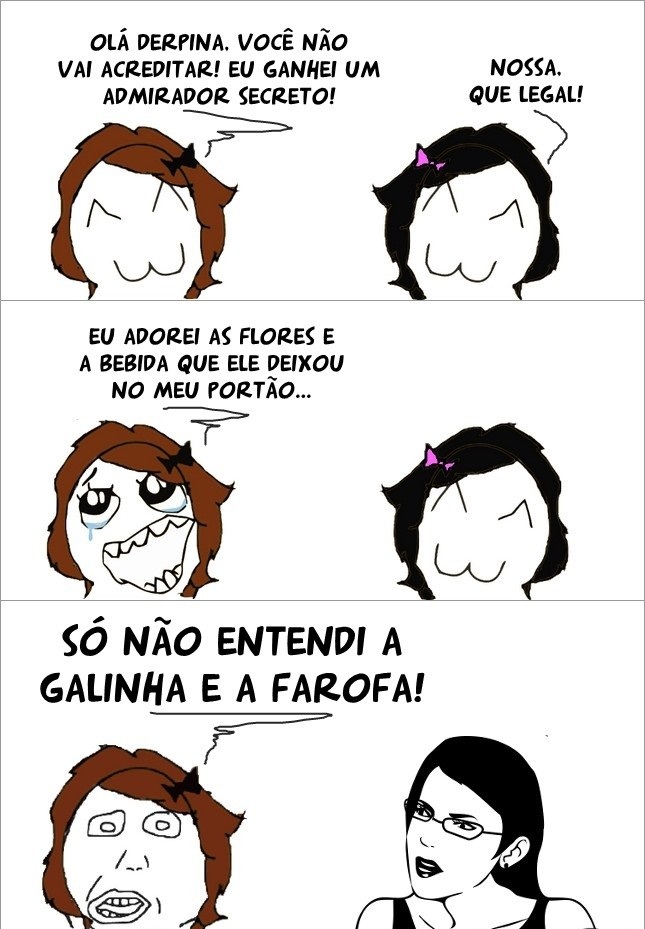 Mundo dos Memes: Le~ Derpina e o admirador secreto