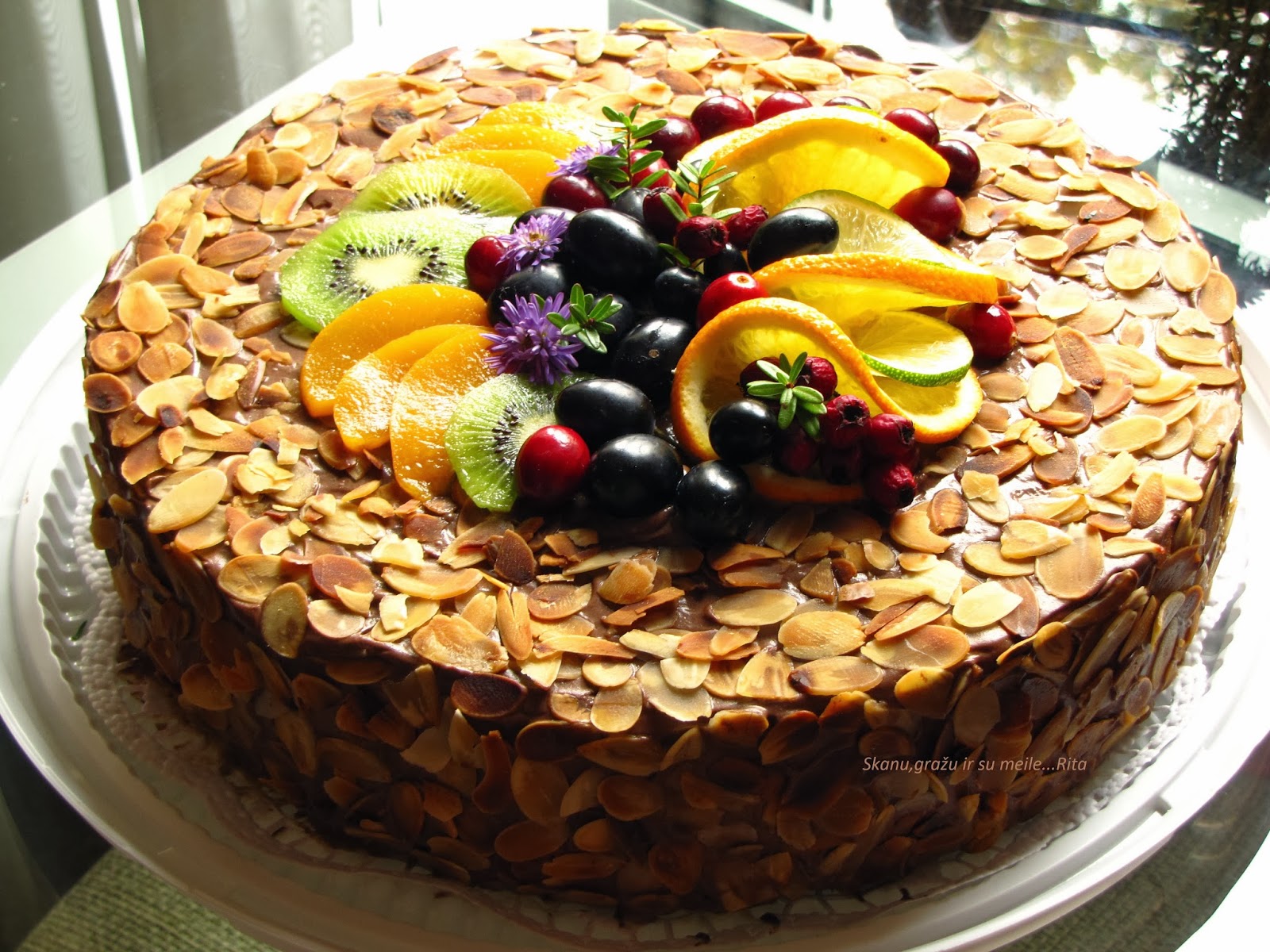 Ritos receptai : Medutis su vaisiais