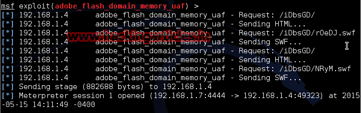 Exploit Remote Pc Using Adobe Flash Player Domainmemory Bytearray Use After Free Hacking Articles