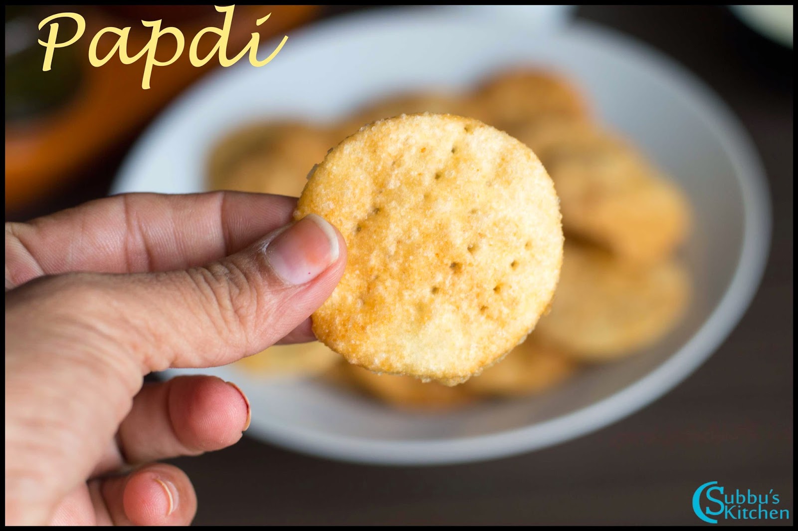 Homemade Papdi Recipe | How to make Papdi for Chaats | Papri Recipe ...