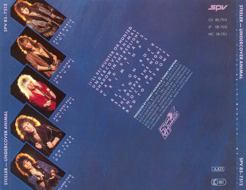 Jolly Joker`s Ohrenbalsam: STEELER, STRIKE BACK, CD, 1986