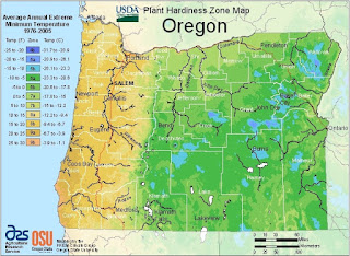 Farmers Know Best: Oregon USDA Plant Hardiness Zones Map