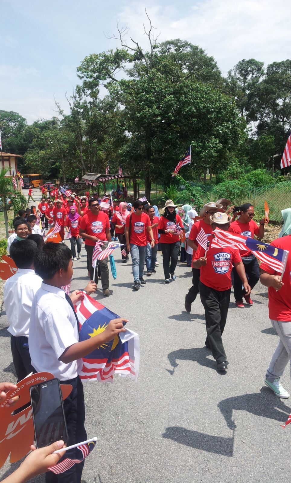 SK JIMAH BARU: PELANCARAN BULAN KEMERDEKAAN SKJB BERSAMA KONVOI MERDEKA ...