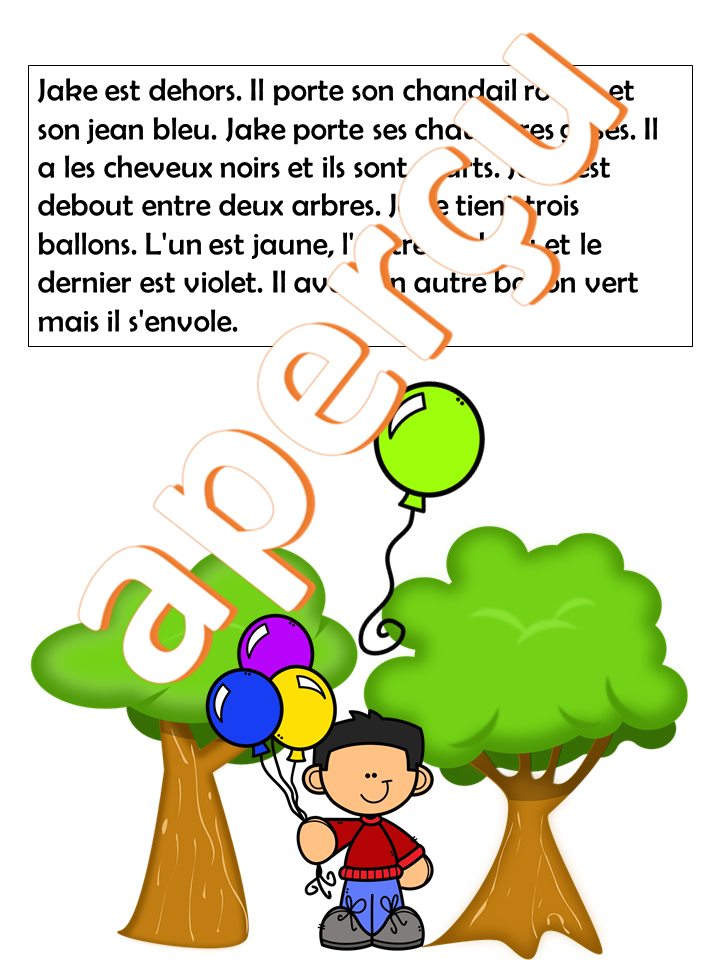 la classe de caro.: Lis ou écoute et dessine #1 - Activité d'écoute