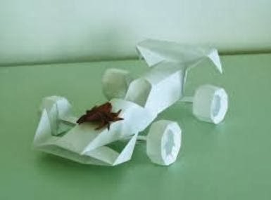 origami car ~ origami instructions art and craft ideas