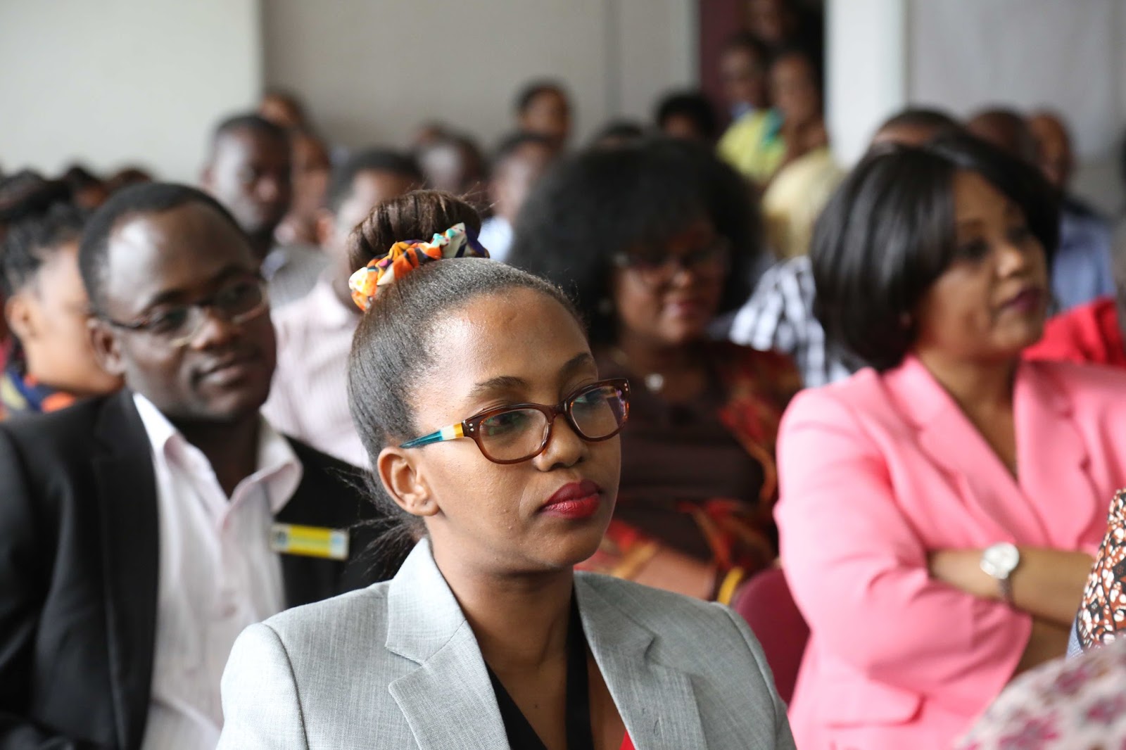 MATUKIO @ MICHUZI BLOG: DG WA PPF WILLIAM ERIO AUNGANA NA WAFANYAKAZI ...