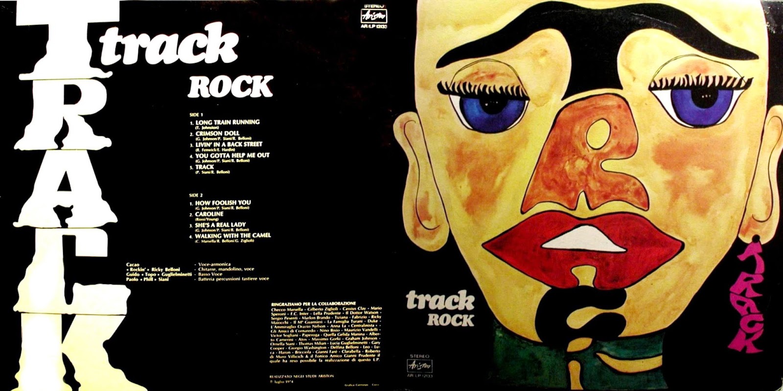 VERSO LA STRATOSFERA: Track - 1974 - Track Rock