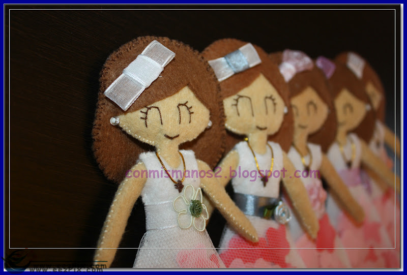 Con mis manos: MUÑECAS DE COMUNIÓN EN FIELTRO