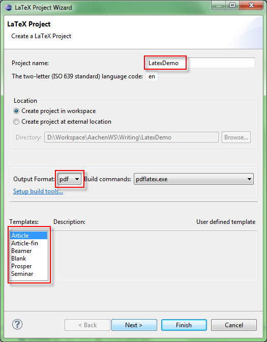Java 85: Using TeXlipse to work with Latex