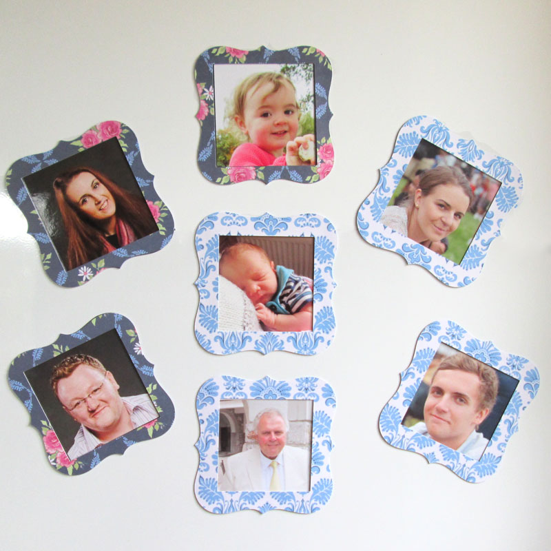 Silhouette UK: Magnetic family tree photo gallery