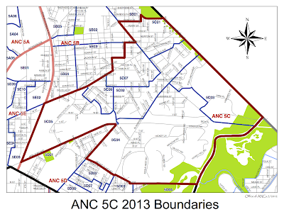 Advisory Neighborhood Commission 5C: Boundaries and Maps