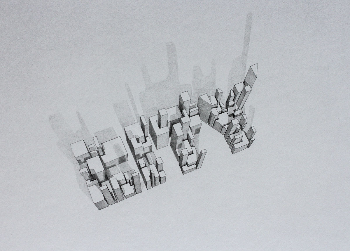 3D Typography by Lex Wilson | Time for some art