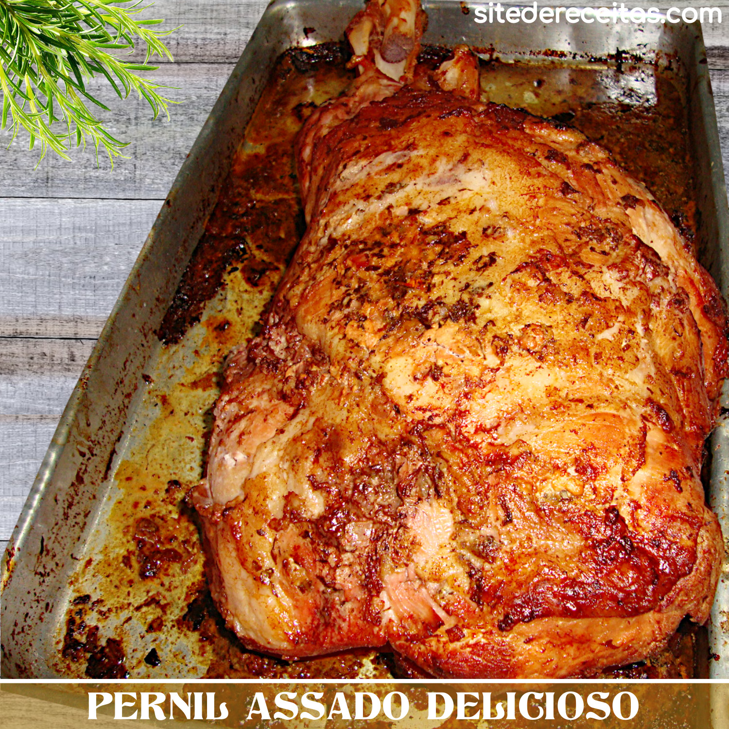 Pernil assado delicioso | Site de receitas.com