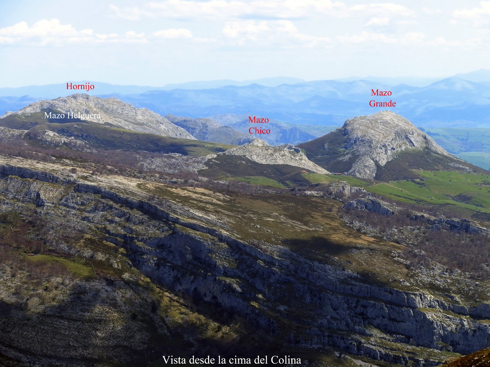 Mi pasión por la Montaña: Colina y Carrío