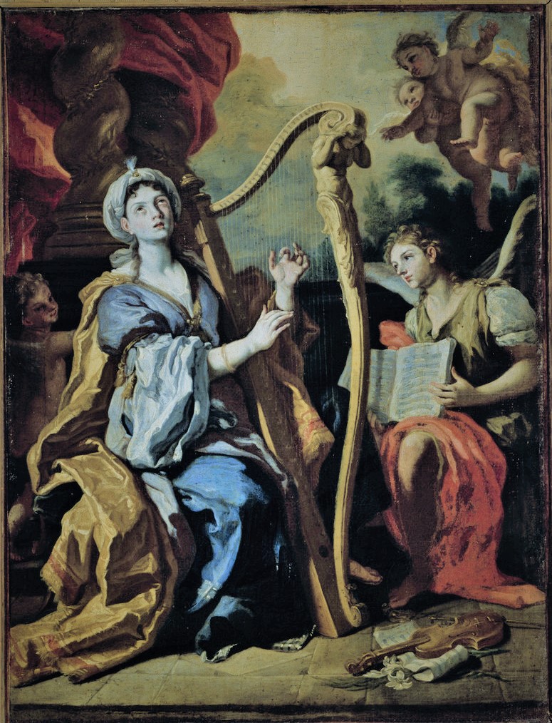 Ad Imaginem Dei: "Hail Bright Cecilia!" -- Great Patroness of Harmony