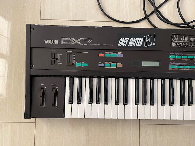 MATRIXSYNTH: Yamaha DX7 Digital FM Synthesizer with Grey Matter E! Mod