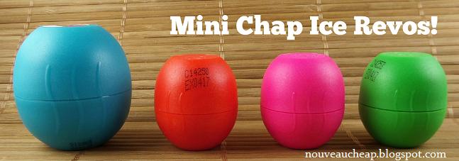 Now at Dollar Tree: Mini Chap Ice Revo Lip Balms! | Nouveau Cheap