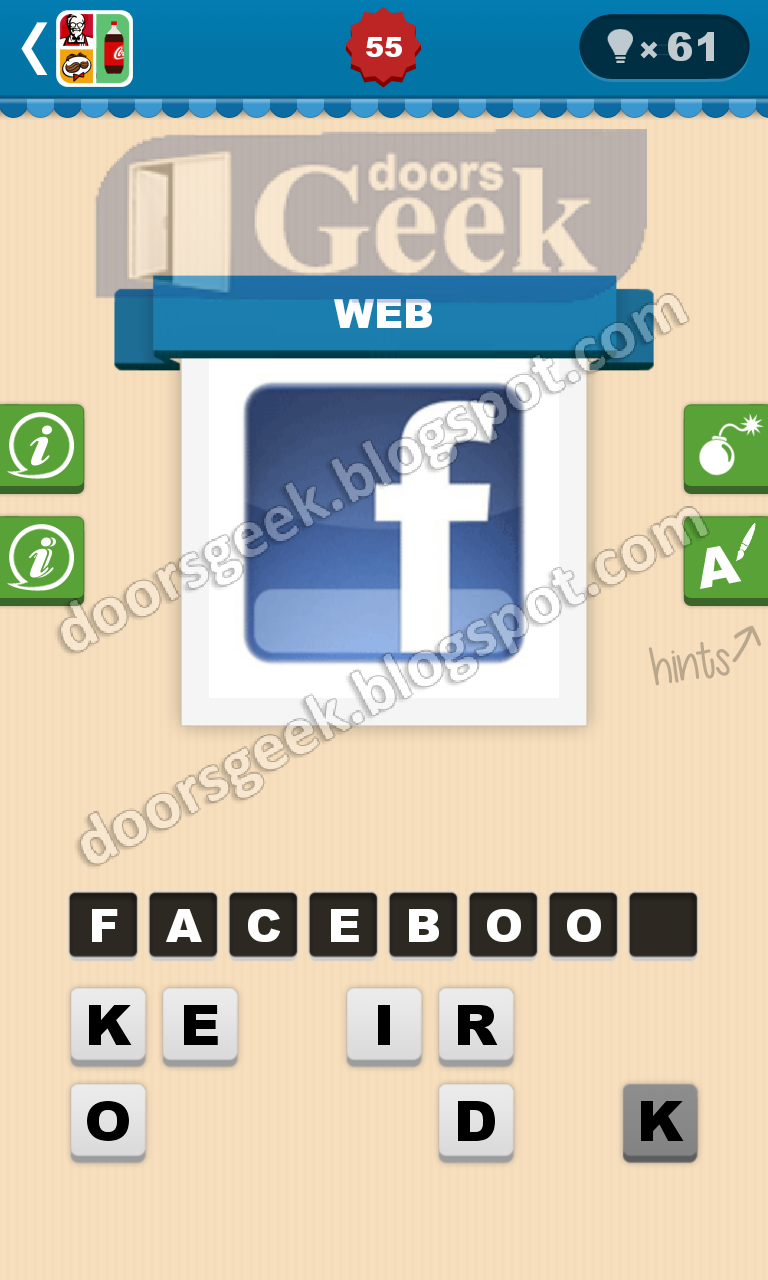 Guess The Brand Level 55 ~ Doors Geek