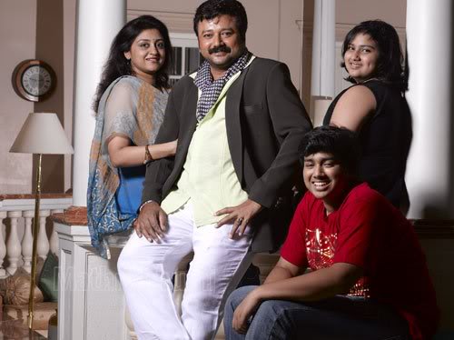 Jayaram with family |Jayaram Photos