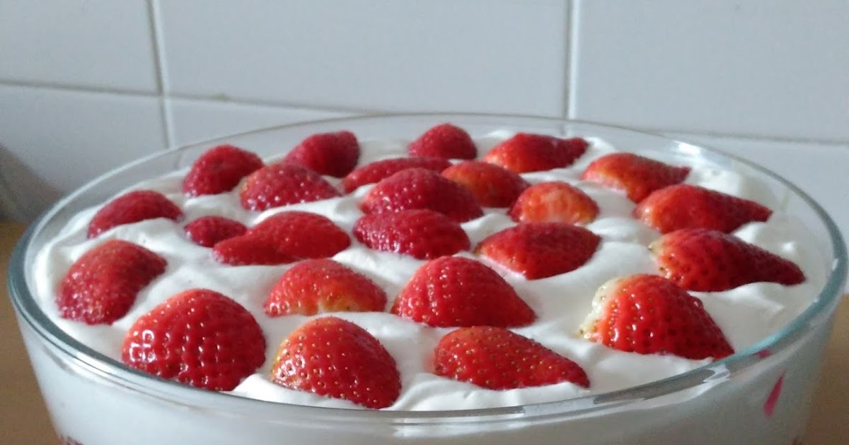 Às bolinhas amarelas: Receita || Doce sensação de morango