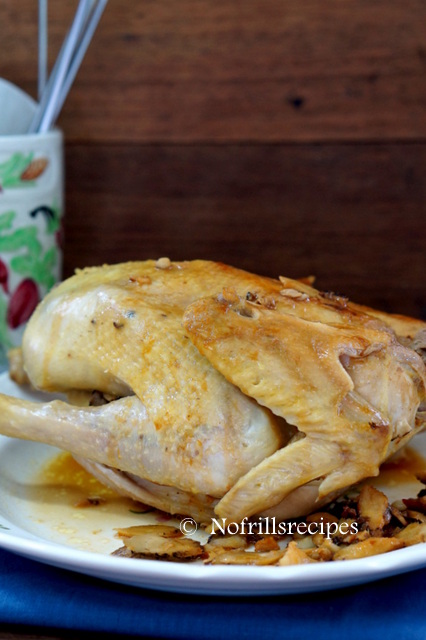 Homemade Salted Chicken ~ Confinement food ~ 盐烤鸡