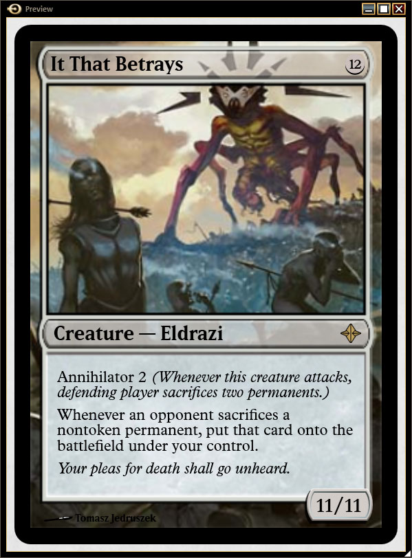 Magic the Gathering Adventures: Old and New Eldrazi Part 3: Colorless ...