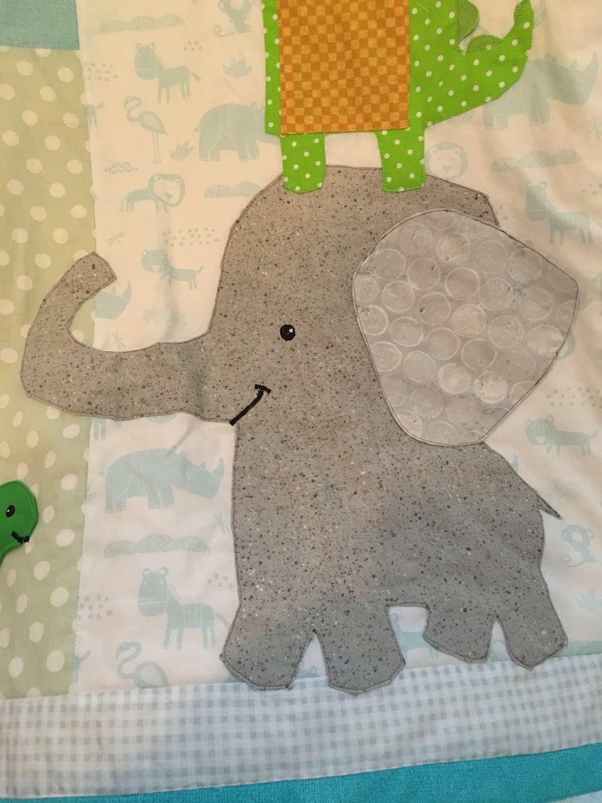 Just Because Quilts: Jungle Quilt