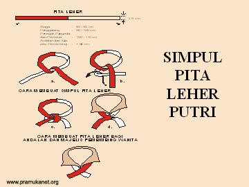 Cara memakai Dasi Pramuka yang Benar ~ Praja Muda Karana