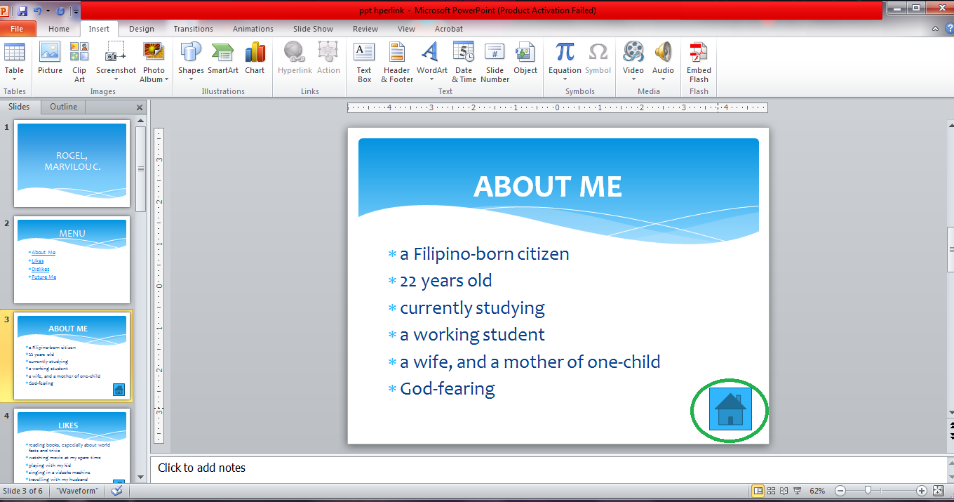 Creating a Hyperlink in a PowerPoint Presentation: Creating a Hyperlink ...