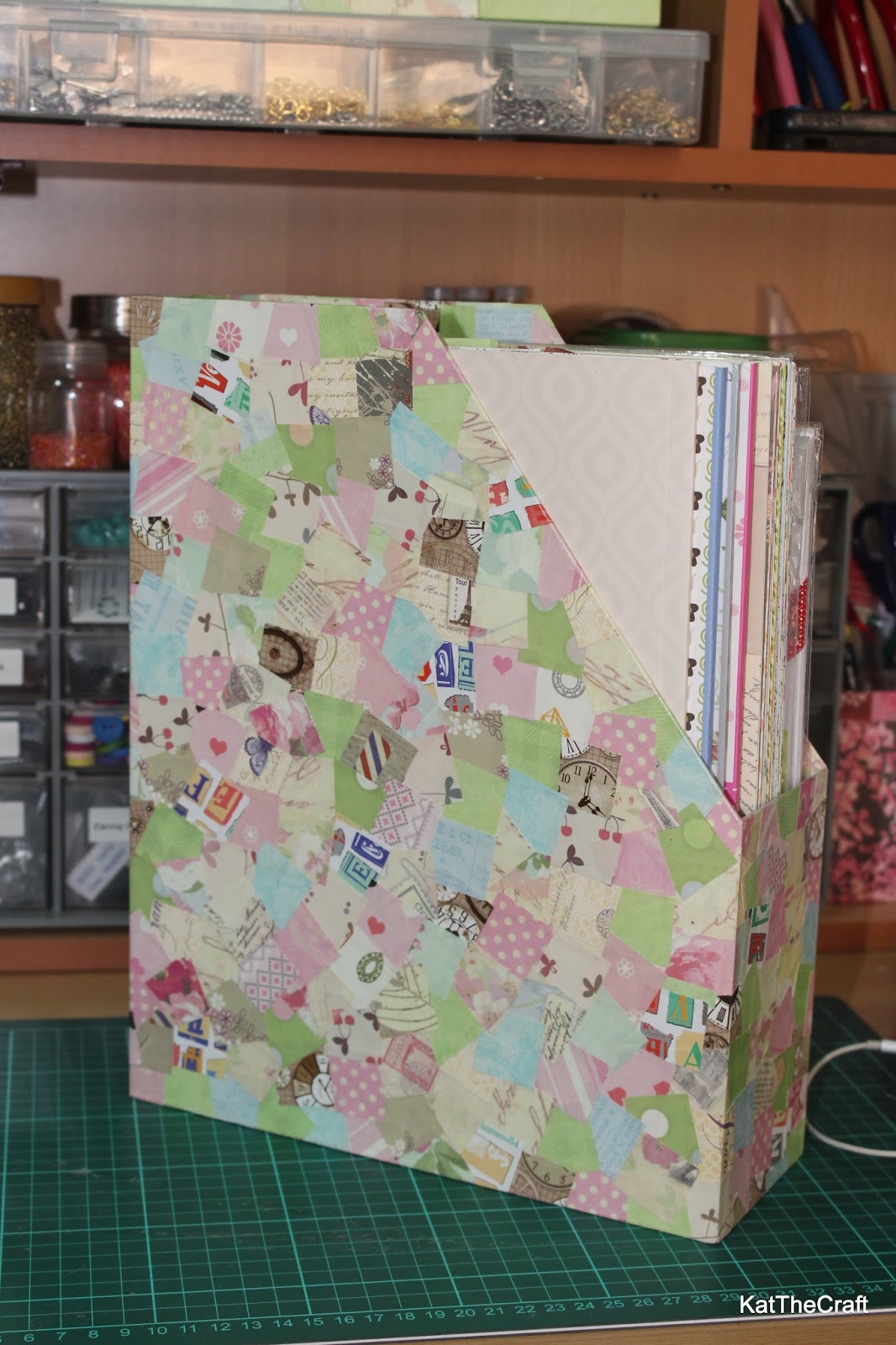 So Many Things to Do, So Little Time: Easy DIY Magazine or File Holder