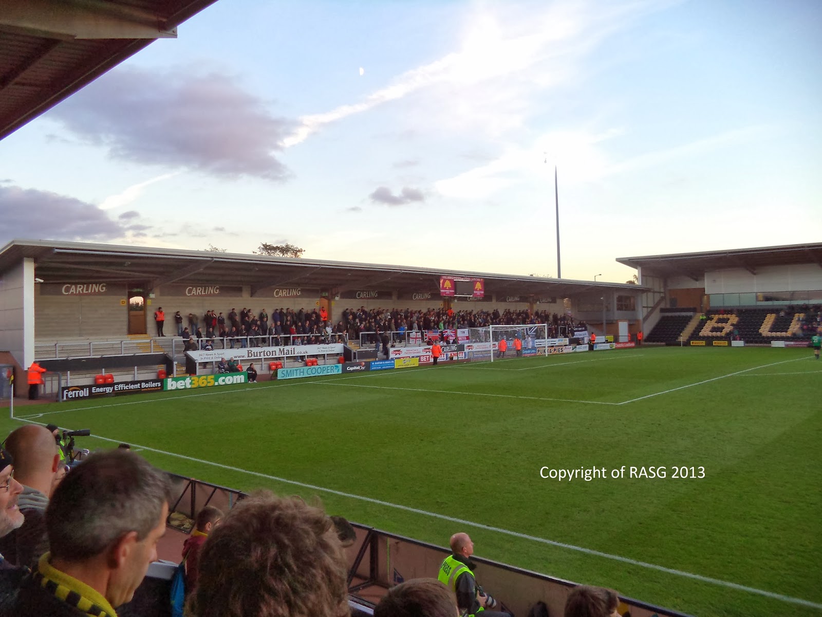 The Pirelli Stadium: Burton Albion 2-0 Hereford United