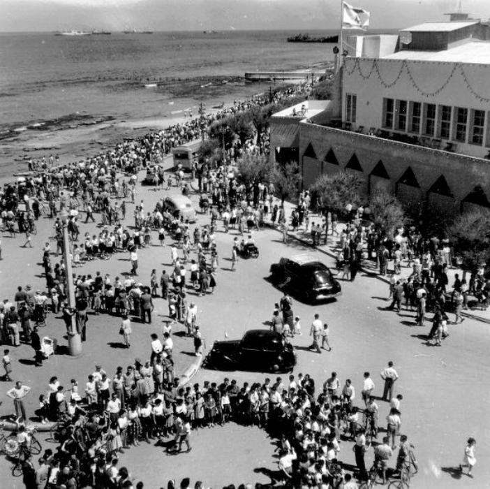 Egyptian air raid on Tel Aviv, May 1948